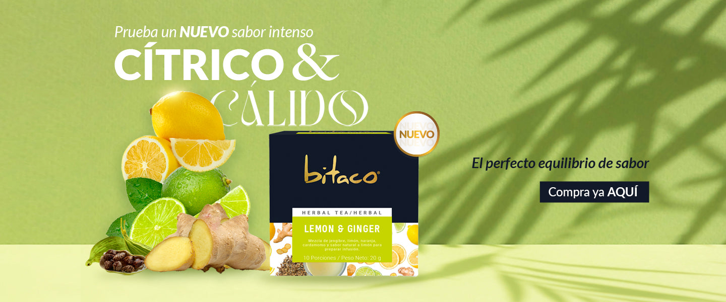 Descubre el Nuevo Té de Limón y Jengibre de Bitaco: Una Infusión que E ...