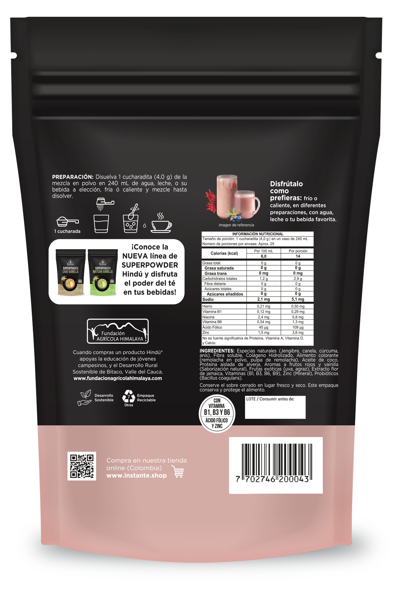 Superpowder Pink Boost – INSTANTE.SHOP